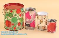 China Packaging Empty Airtight Food sealed storage sweets cookies Dry fruit flower Pop corn tuna Clear plastic Nuts pull tab c for sale