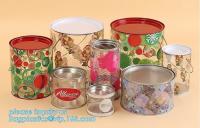 China Packaging Empty Airtight Food sealed storage sweets cookies Dry fruit flower Pop corn tuna Clear plastic Nuts pull tab c for sale