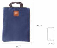 China OEM shopping tote color zipper lunch Customized file canvas bag,Recycled canvas cotton bag promotional hanging file tote for sale