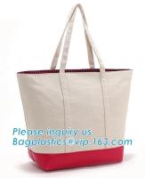 China eco canvas beach bag custom canvas tote bag rope handle recycled canvas shopping bag,natural raw white canvas bag and ca for sale
