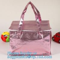 China Reusable aluminium Portable Oxford Cloth Insulation lunch bag Quality Thermal cooler Disposable Office Lunch Bag PACK for sale