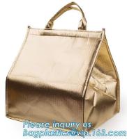 China Food Delivery Aluminium Foil Thermal Insulation thermal bag, Custom Logo cooler bag for food,environmental friendly non- for sale