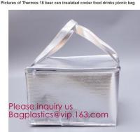China Portable taking cooler bag large capacity pizza delivery thermal insulation bag,party green cooler bag,insulation portab for sale