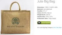 China Jute big bag,jute tote with front pocket,tote box,laminated jute bag,Excellent quality low price importer of jute tote s for sale