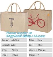 China eco friendly Cheap Promotion jute Cloth Tote Bag Wholesale,plain tote bag jute with logo printing,plain eco jute bags for sale