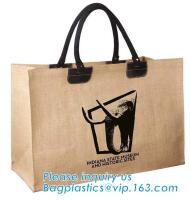 China Reusable Natural Eco Personalised Hessian Jute Shopping Bags,Eco Shopping Wine Tote Clutch Supplier Small Gift Beach Pri for sale