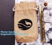 China Custom cheap wedding favor gift packaging drawstring burlap jute pouch bag,drawstring jute bag burlap shopping bag new s for sale