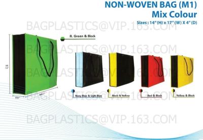 China Custom Promotional wine shopping tote fabric polypropylene laminated pp non woven bag, recyclable red cheap non woven ba for sale