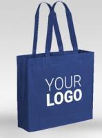 China Custom Logo Printed Eco Friendly Tote Shopping Carry Fabric PP Laminated Recyclable Non Woven Bag, Promotional PP Non Wo for sale