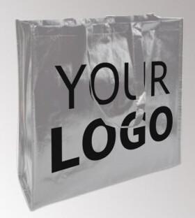 China Eco lamination Non Woven Bag Promotional Custom Laminated PP Non Woven Tote Shopping Bag， Promotional Custom Shopping No for sale