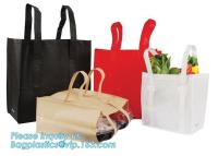 China Hot Sale Recycled Metallic Gold Laminated Non Woven Bag, small black package custom logo non woven bag, bagease, pac pkg for sale