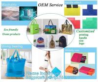 China Eco friendly custom slogan laminated pp non woven bag with private logo, Home textile packaging non woven bag for bed sh for sale