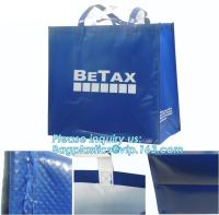 China All year around stocks PP glitter pp non woven bags, Popular hot selling in supermarket grocery Inclined shoulder bag no for sale