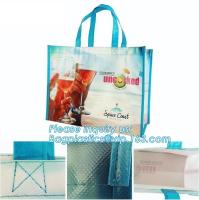 China All year around stocks PP glitter pp non woven bags, Popular hot selling in supermarket grocery Inclined shoulder bag no for sale