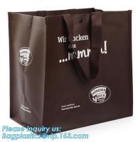 China Promotional Recyclable Non Woven Bag, hot sealed non woven bag, cheap logo printed non woven shopping bag, bagplastics for sale