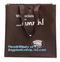 China Promotional Recyclable Non Woven Bag, hot sealed non woven bag, cheap logo printed non woven shopping bag, bagplastics for sale