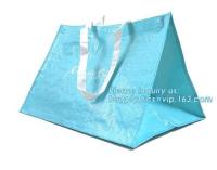 China Custom logo eco-friendly fabric promotional paper non woven bag, Best selling colorful U shape cut die non woven bag wit for sale