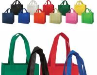 China Classic Black Non Woven Fabric Shopping Carry Bag Wholesale Non woven Bag Printable Bags With Handle, company, limited for sale