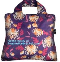 China Factory Direct eco foldable fashion promotional polyester shopping bag,Eco-friendly Cheap Durable Foldable reusable poly for sale