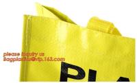China Supermarket Foldable Shopping Bag PP Woven Fabric Reusable Bag,Promotional Customized Printing PP Woven Shopping Bag for sale