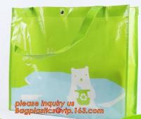 China polypropylene tote bag,Promotional Wine Shopping Tote Fabric Polypropylene Laminated PP non woven fabric makeup bag, oem for sale