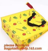 China Wholesale Custom Eco Friendly Strong Extra Large Tote Polypropylene Woven Reusable Grocery Bags With Logo, bagplastics for sale