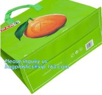 China Wholesale Custom Printed Eco Friendly Recycle Reusable PP Laminated Non Woven Tote Shopping Bags,Reusable Recyclable Lam for sale