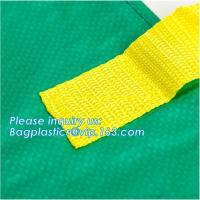 China Custom Logo Printed Eco Friendly Tote Shopping Carry Fabric PP Laminated Recyclable Non Woven Bag,supermarket grocery re for sale