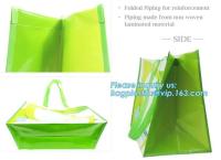China custom logo recycle plastic pp woven shopping tote carry bag,Customize cheap non woven vest shopping bags/disposable pp for sale