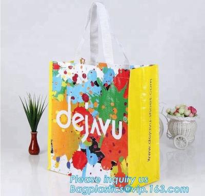 China Wholesale custom logo eco-friendly shopping bag recyclable shopping bag pp woven shopping bags,Promotion PP Woven Lamina for sale