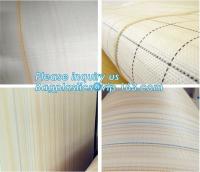 China pp woven fabric in roll，Virgin new material/White woven bag rolls / PP woven tubular fabric for making rice, fertilizer, for sale