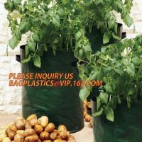 China Heavy Duty Biodegradable Garden Bags Potato Grow Murphy PE Fabric Gallon Durable for sale