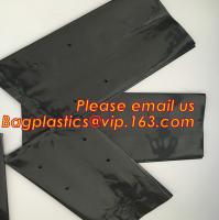 China polyethylene black grow bags plastic plant pot seeding nursery bags,Effective UV Stabilized Black White Plastic Growing for sale