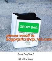 China Wholesale Poly Black Square Garden Plastic Baby Flower Plant Nursery Poly Bags for Hydroponics,1gal 2gal 3gal 5gal 7gal for sale