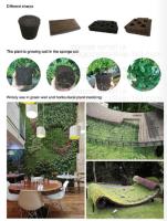 China Sponge matrix soil,tree flower,irrigation sets,mini wall garden,horticultural plant,inserted rotation small irrigations for sale