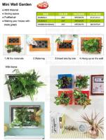 China Sponge matrix soil,tree flower,irrigation sets,mini wall garden,horticultural plant,inserted rotation small irrigations for sale
