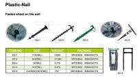 China Perorated weed barrier,mulch film with hole,pe film with dots-servering line,tomato mulch film,plastic nail,fasten sheet for sale