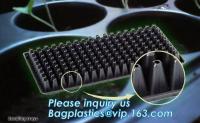 China plastic plant vegetable nursery high quality seedling trays wholesale,98/105/128 cell holes vegetable plant seedling pla for sale