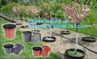 China mini plastic nursery pots flower pots for herb seedling,cheap price black plastic nursery pots flexible soft pot, seedli for sale