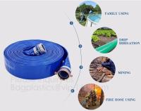 China Heavy Duty Garden Sacks Twin Welding Hose PVC Anti Static  EN13432 for sale