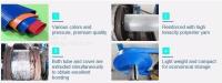 China Heavy Duty Garden Sacks Twin Welding Hose PVC Anti Static  EN13432 for sale