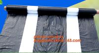China black white plastic mulch film/agricultural anti weed mulch/custom large size mulch film,Strawberry Film Ground Cover for sale