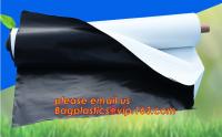 China 20 micron white black plastic mulch film UV stabilized anti weed white or silver mulching film for agriculture use BAGEA for sale