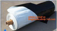 China UV Resistant Black White PE/Polyethylene/Poly Reflective Plastic Mulch Film for Agricultural Ground Cover Layer BAGEASE for sale
