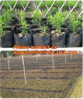 China Plastic Planter Biodegradable Garden Bags , Heavy Duty Garden Sacks for sale