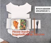 China With paper lids clear lids FDA certificate food grade disposable 700 1000ml 1200ml 7
