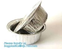 China 120 ml Round Food Aluminium Foil Container Disposable Food Containers,Aluminium Foil Food Containers Rectangle Aluminum for sale