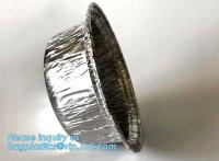 China 120 ml Round Food Aluminium Foil Container Disposable Food Containers,Aluminium Foil Food Containers Rectangle Aluminum for sale