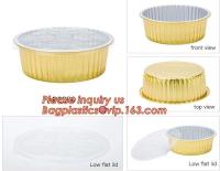 China Aluminium foil container for food package,Aluminum Material and Food Use disposable aluminum foil container BAGEASE PACK for sale
