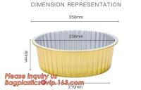 China Aluminium foil container for food package,Aluminum Material and Food Use disposable aluminum foil container BAGEASE PACK for sale